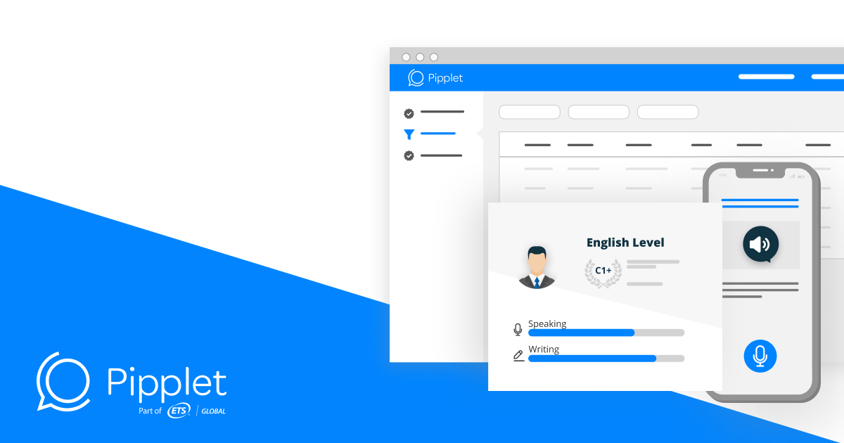 Pipplet - Tests de langue pour l'entreprise, dans 40 langues