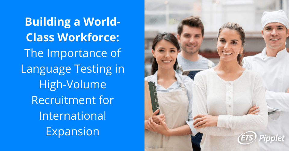 Find out how to build a large multilingual workforce effectively