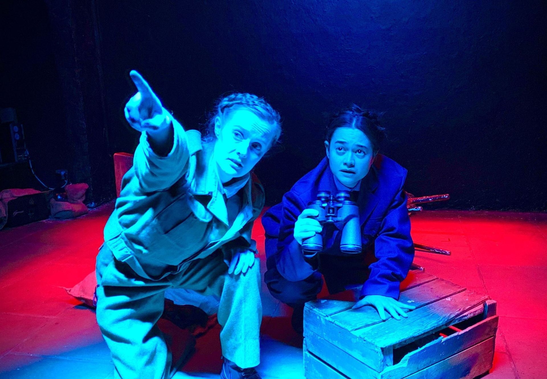 Fire Embers Ash by Hailey Mashburn at Barons Court Theatre