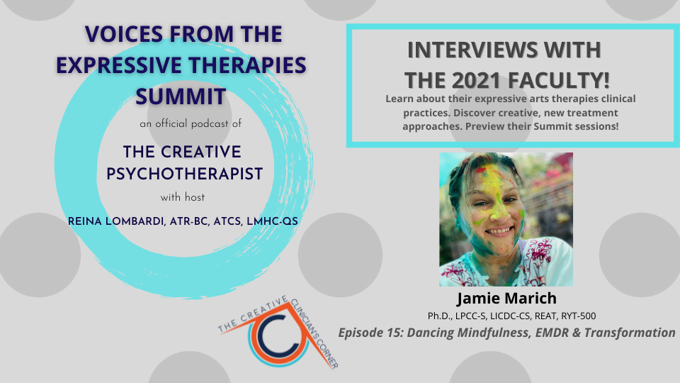 VFTS 2021 15 | Jamie Marich | Dancing Mindfulness, EMDR & Transformation