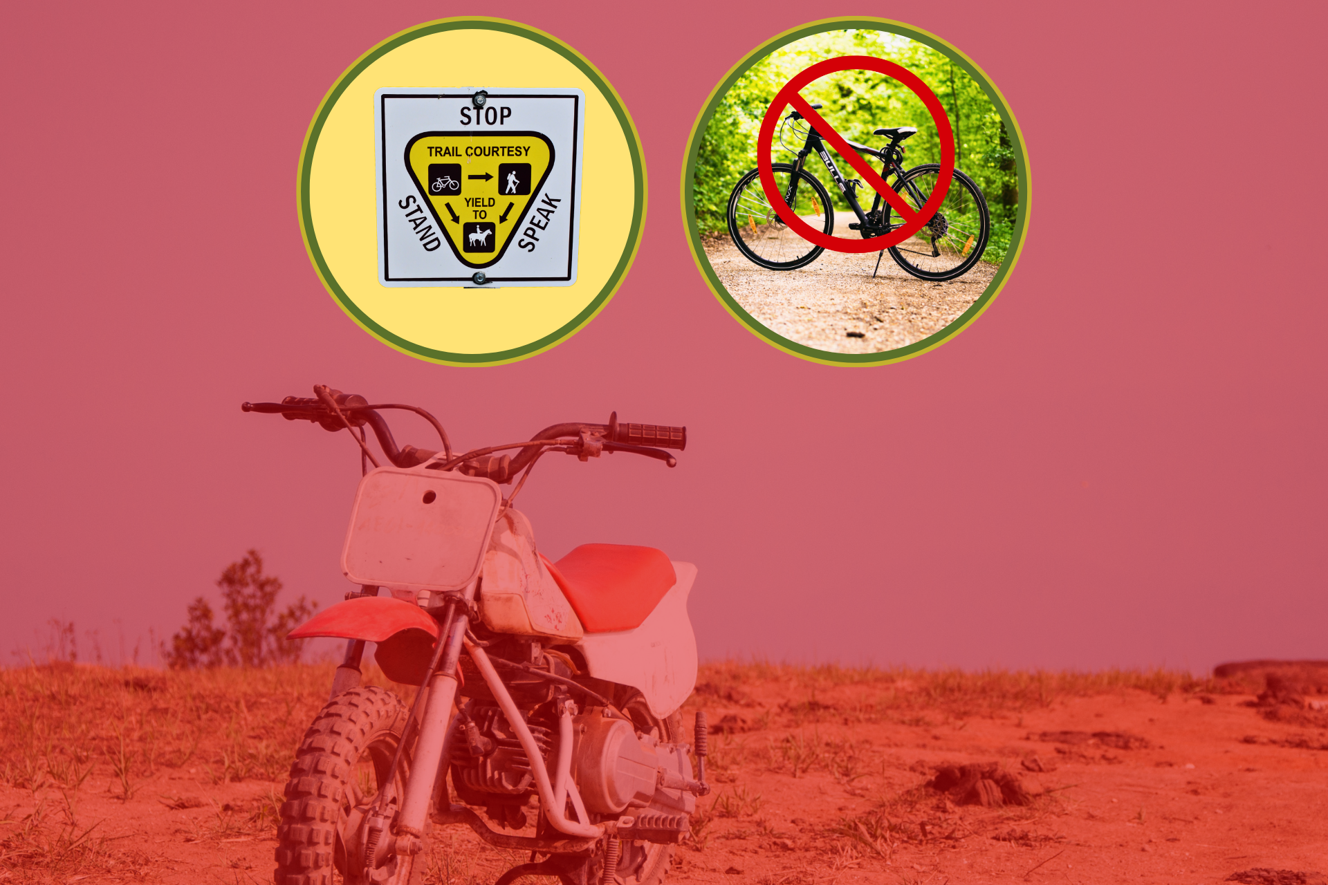 Horse Trails and Easements: Trail Courtesy/No Motorized Vehicles