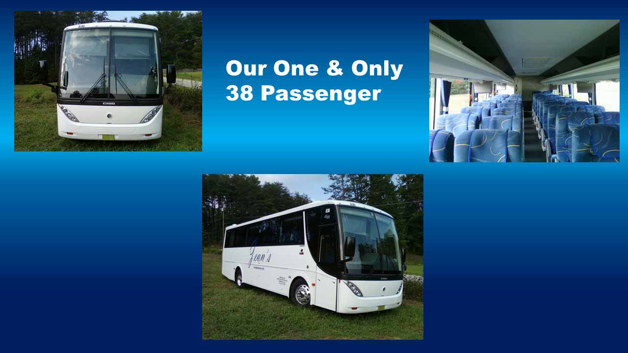 38-Passenger Bus | Jean’s Bus Service Inc.