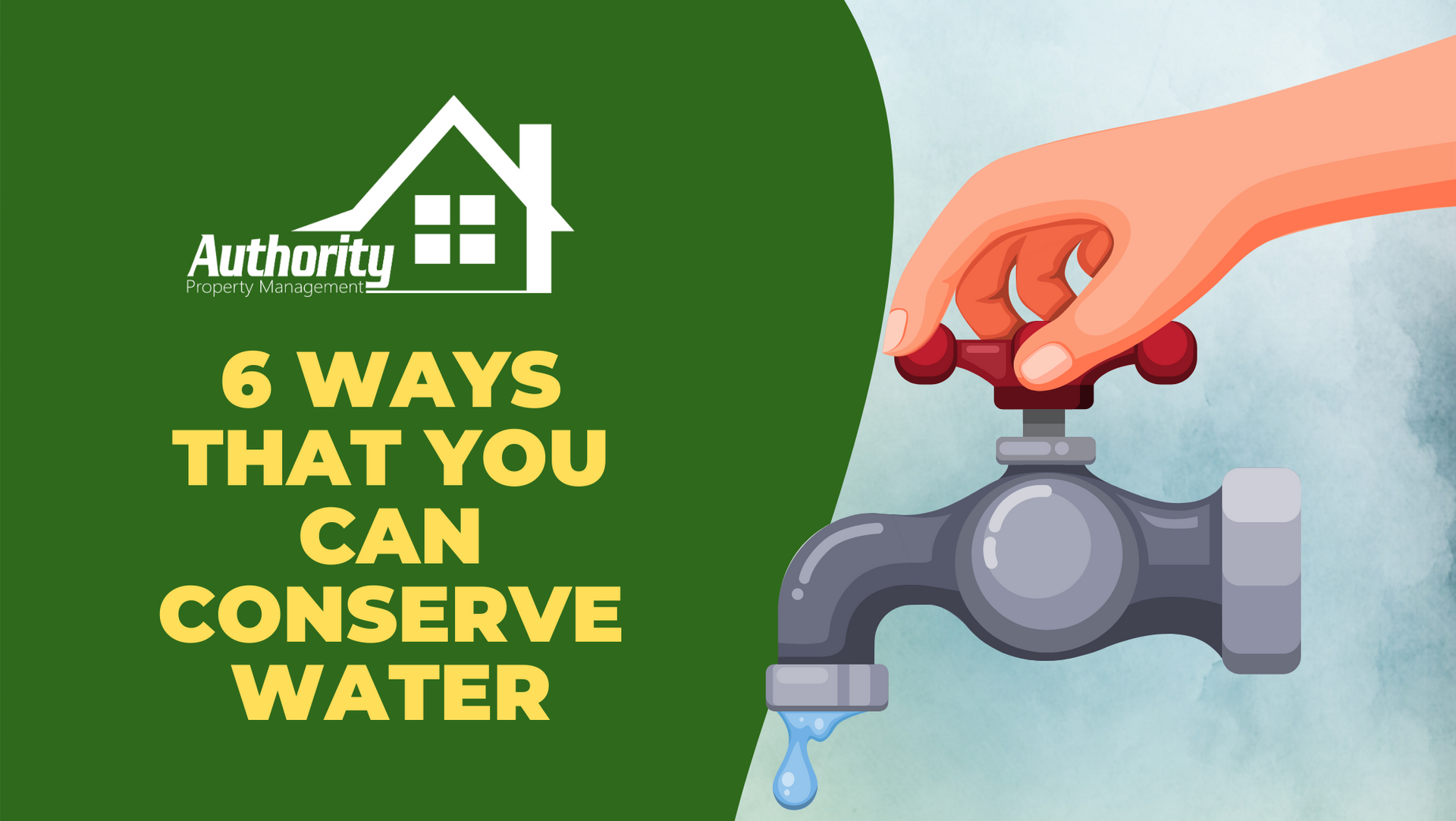 6 Ways That You Can Conserve Water