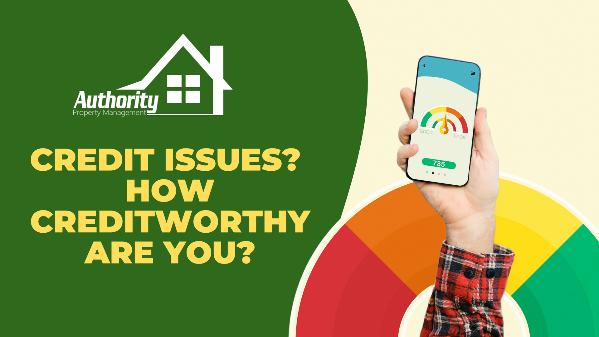 Credit issues? How creditworthy are you?