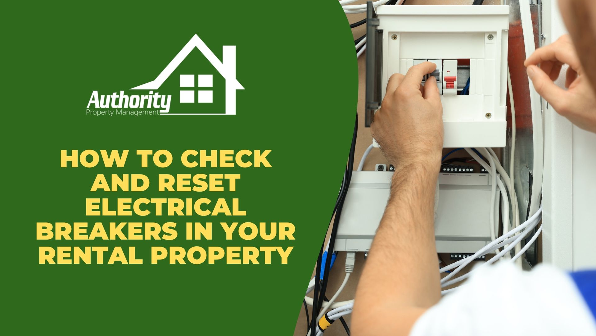 Check and Reset Electrical Breakers in Your Rental Property