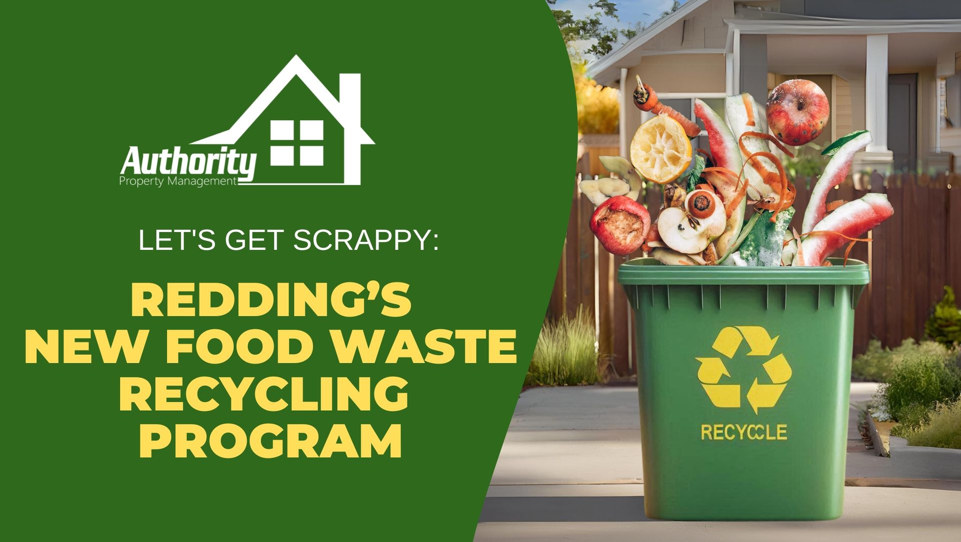 Let's Get Scrappy: Redding’s New Food Waste Recycling Program