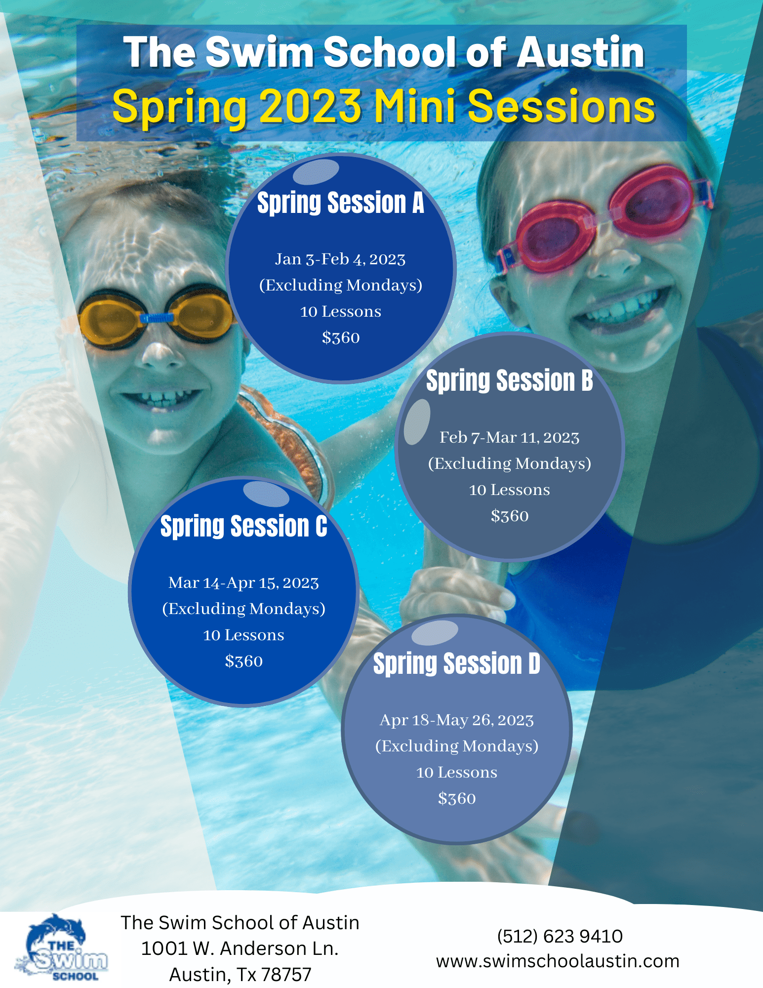 Swim Lessons Austin | Swim School for All Ages at Swim School of Austin