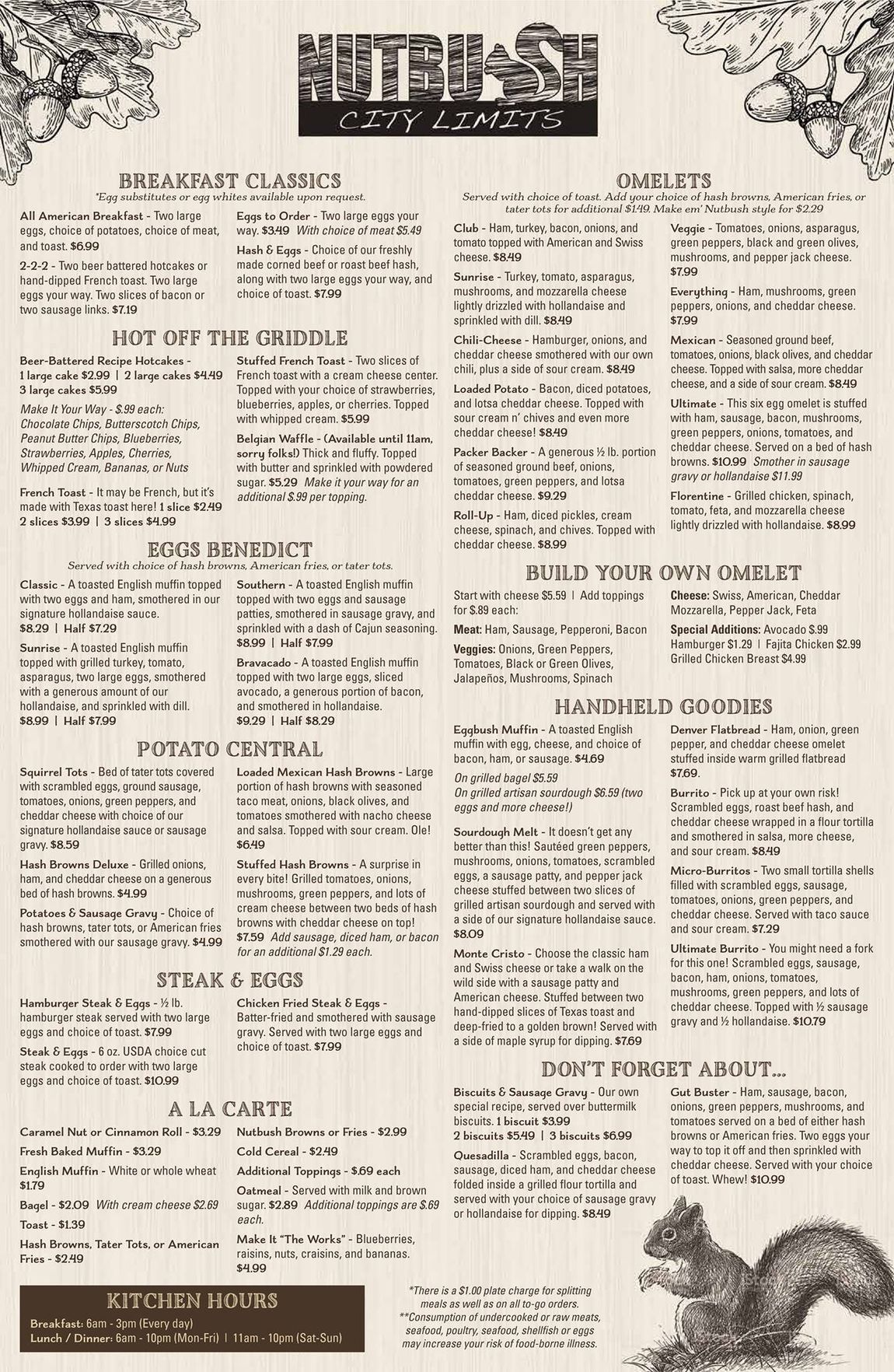 Nutbush City Limits - MENU