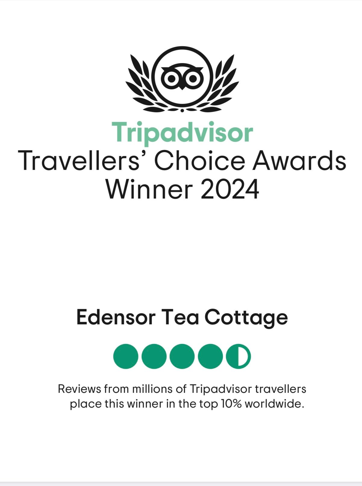 The Edensor Tea Cottage