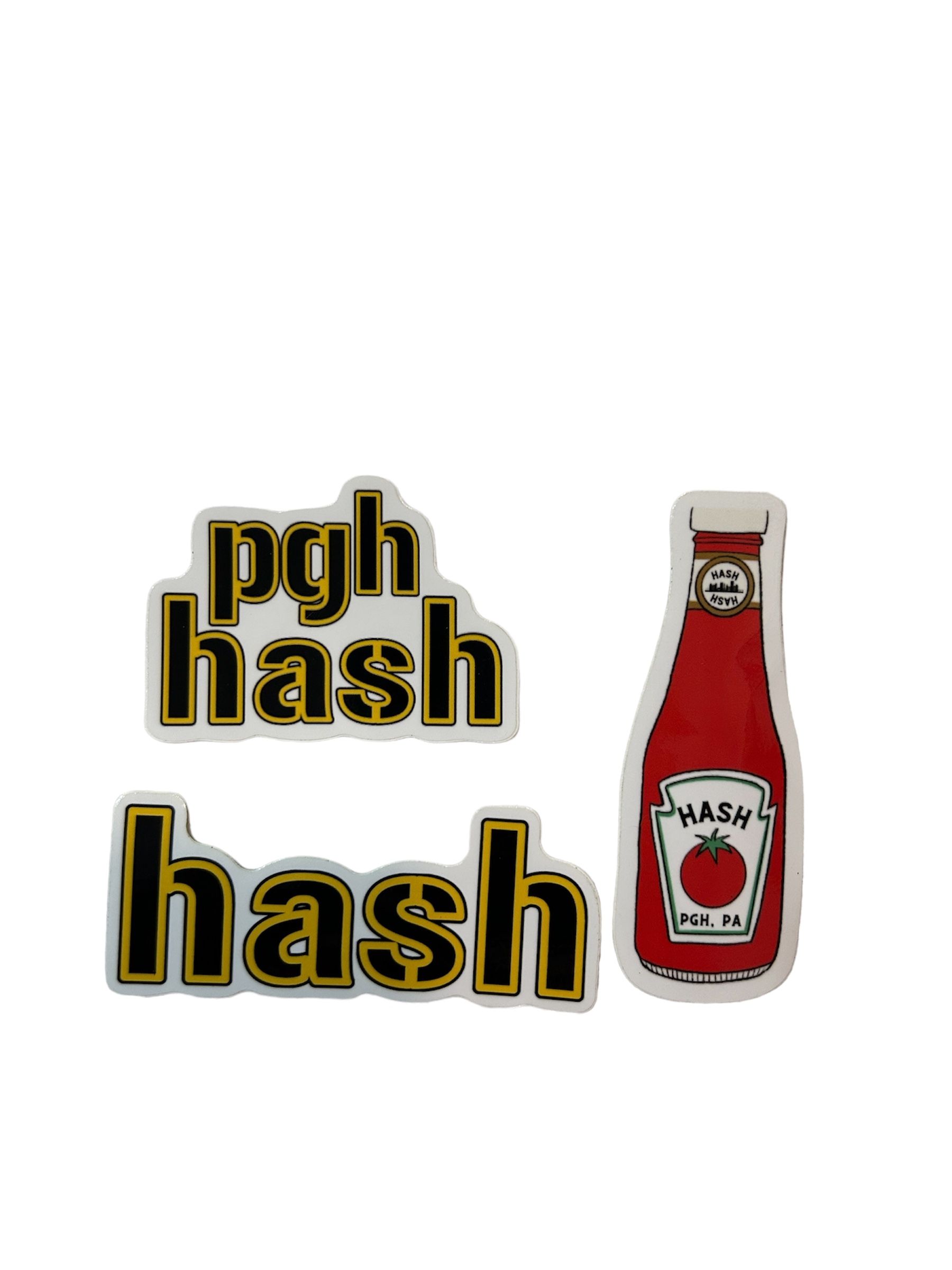 Hash Sticker 3 Pack