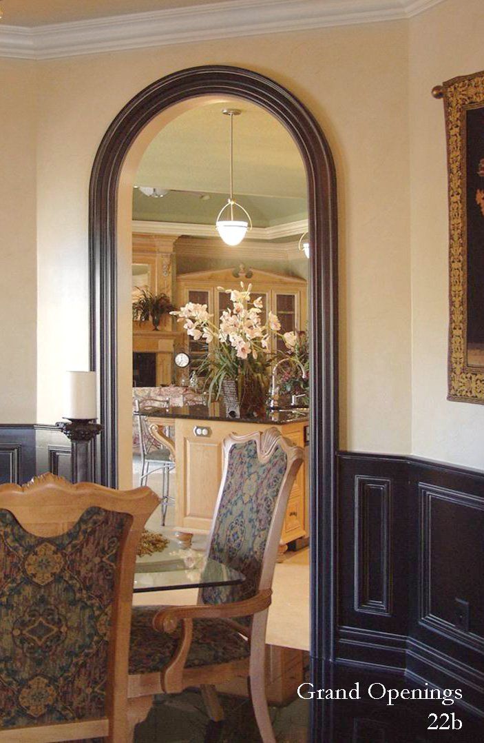 Halfround Arched Crown Mouldings | Archway Moulding Kits