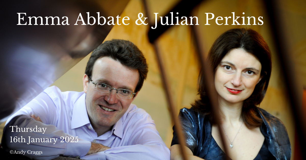 Emma Abbate & Julian Perkins - 16th January, 2025