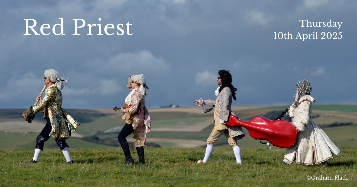 Red Priest, baroque ensemble concert - 10th April 2025