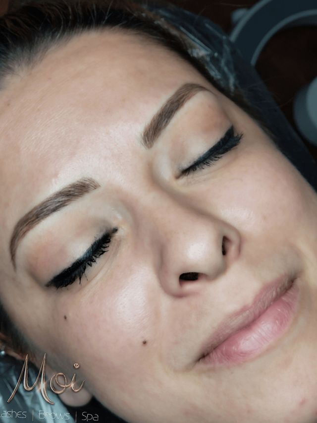 Meagan Good Eyebrows Tattoo Before And After