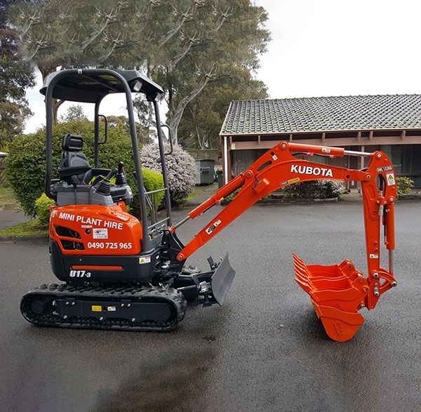 Mini excavator hire | Melbourne