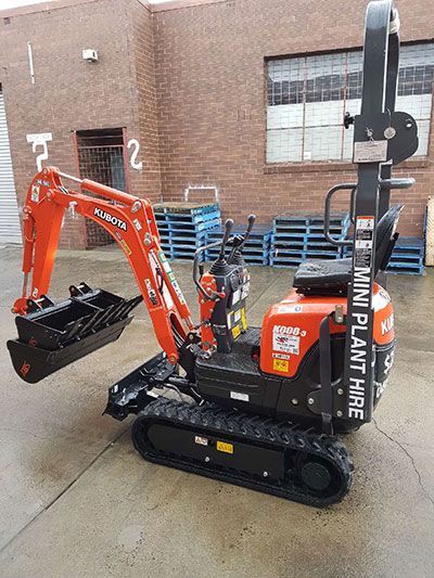 Mini excavator hire | Melbourne