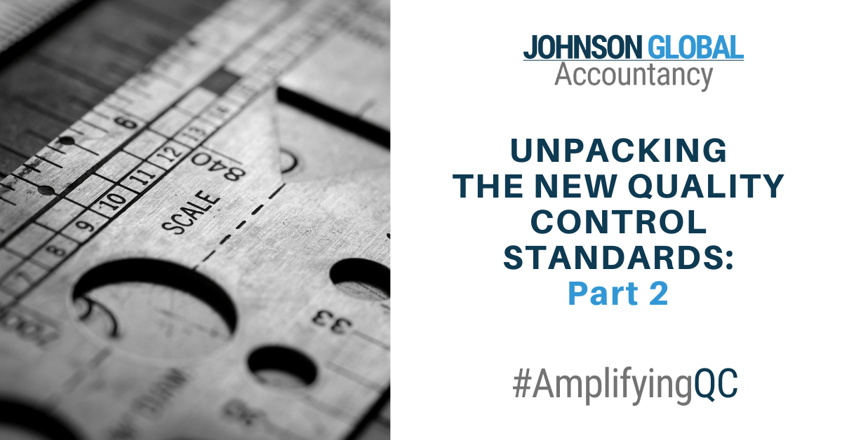 Unpacking the New Quality Control Standards: Part 2