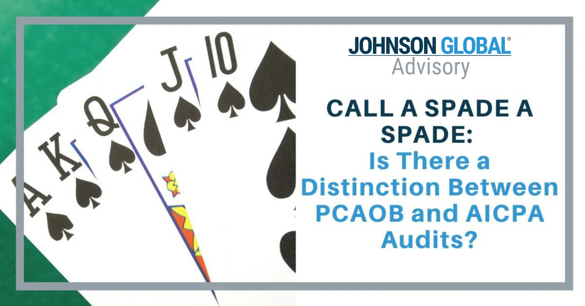 Call a Spade a Spade: Is there a distinction between PCAOB and AICPA ...