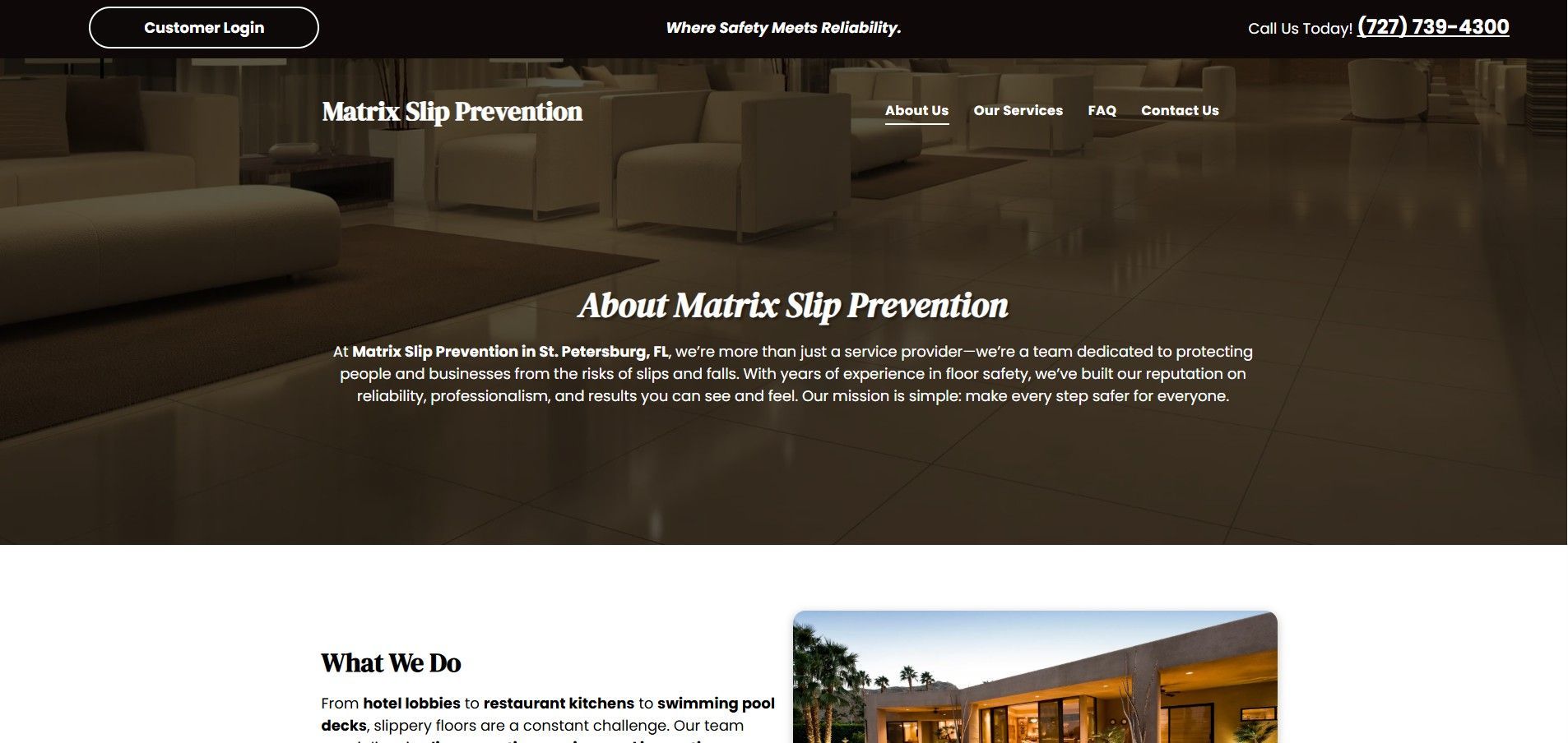 Slip Prevention Experts - St. Petersburg, FL - Matrix