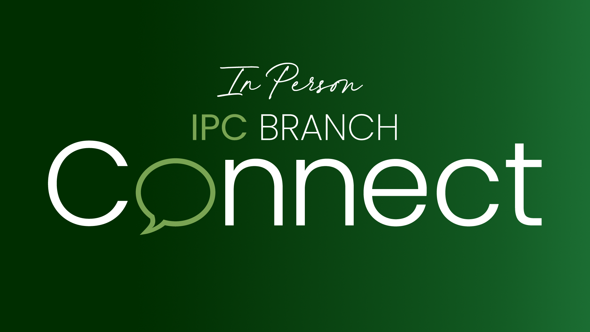 Agenda - IPC Branch Connect 2024