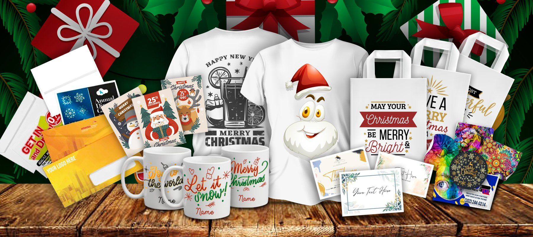 Custom Printed Gift Ideas For Christmas 2022