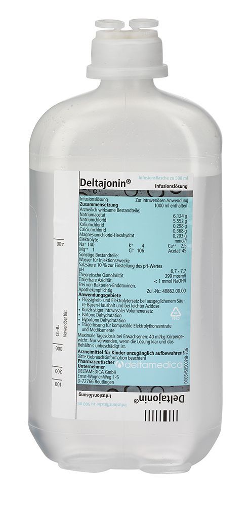 Deltajonin - Infusionsflasche zu 250ml, 500ml oder 1000ml