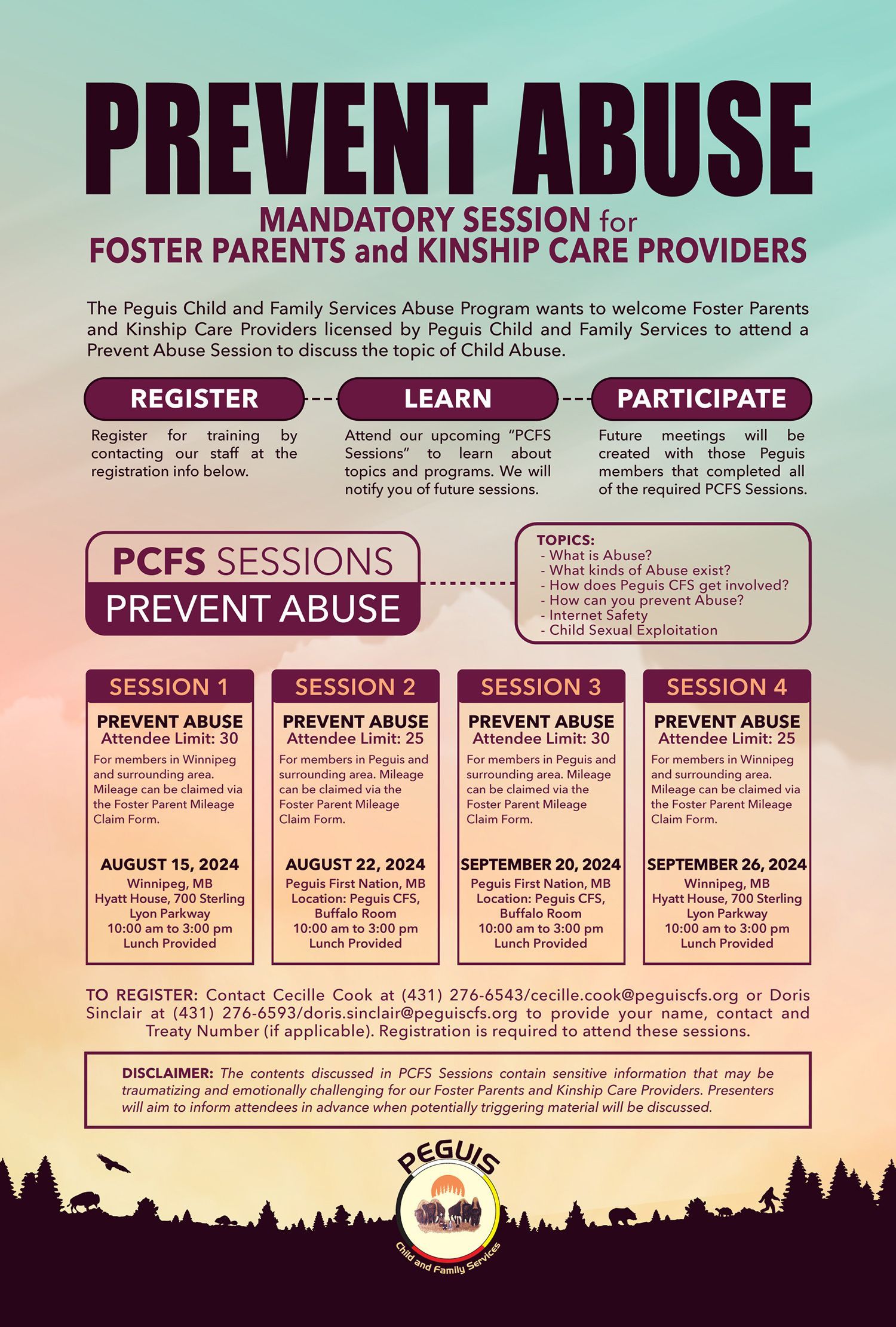PCFS Governance | Peguis CFS