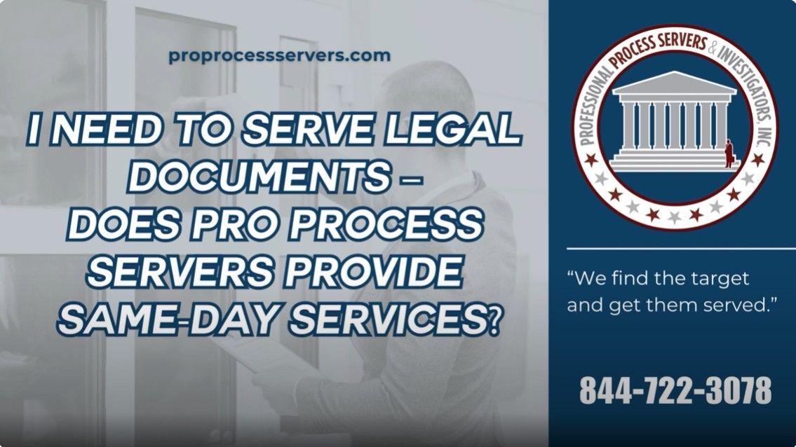 How Much Time Do You Have to Serve Legal Documents?