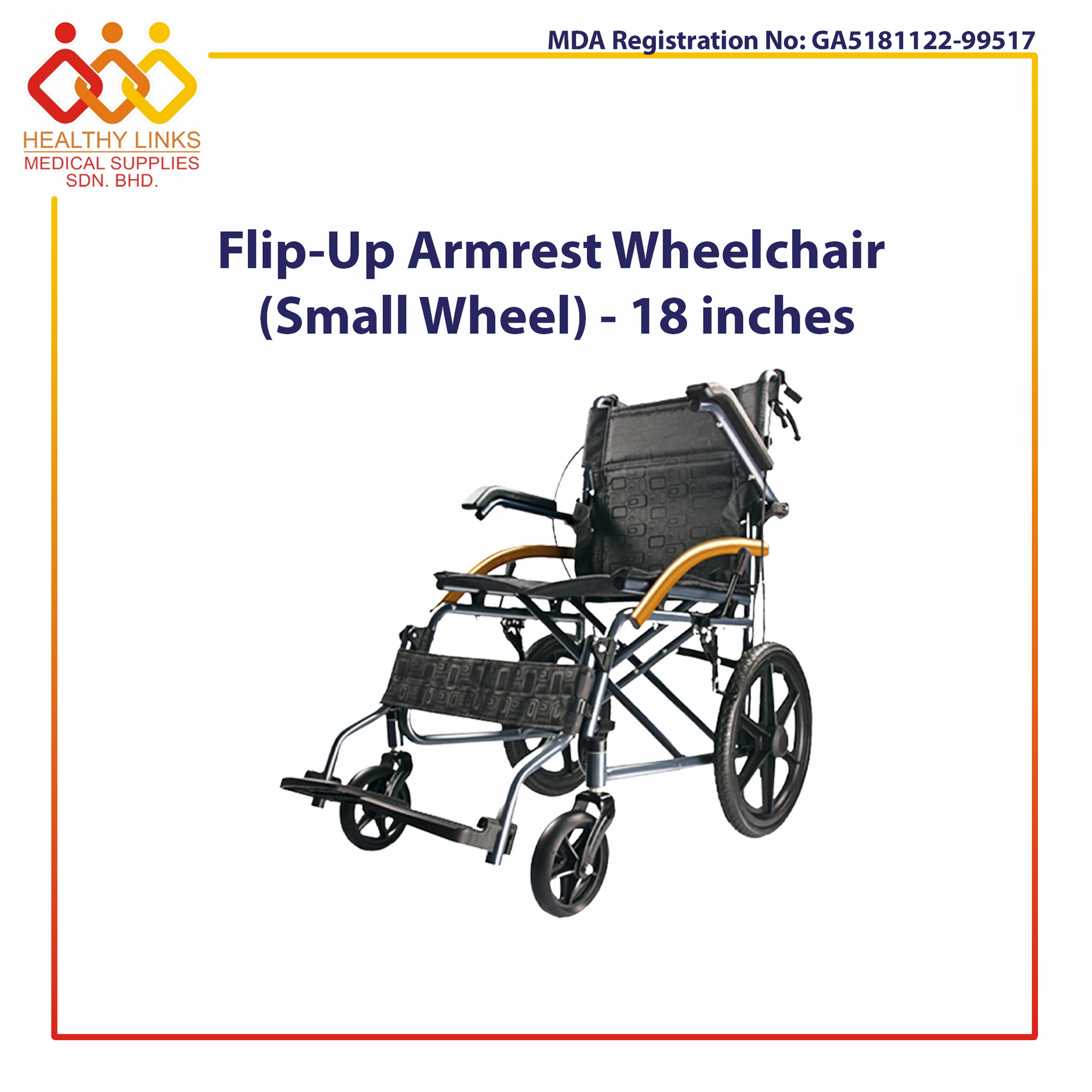HOSPITAL WHEELCHAIR