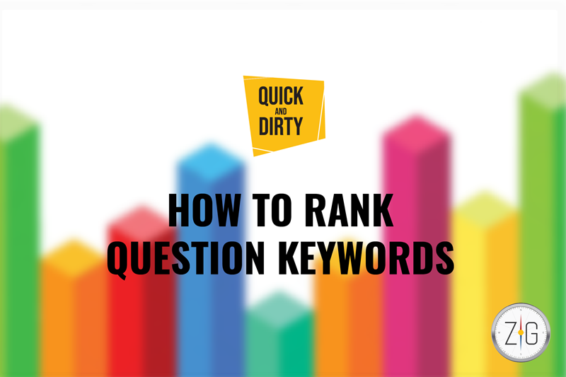 How to Rank Question Keywords