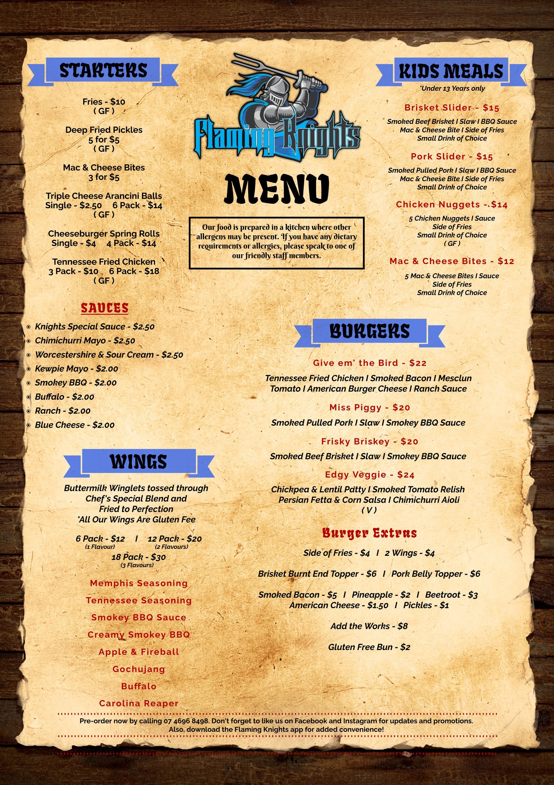 Visit our Restaurant