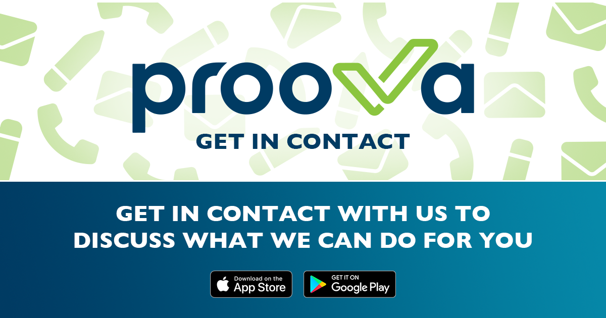 Proova | Contact Form. Address and How to Reach us