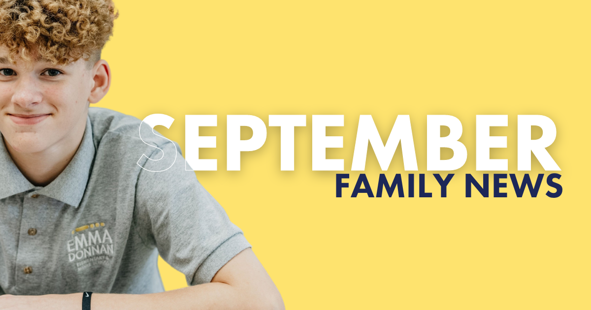 September Family Newsletter