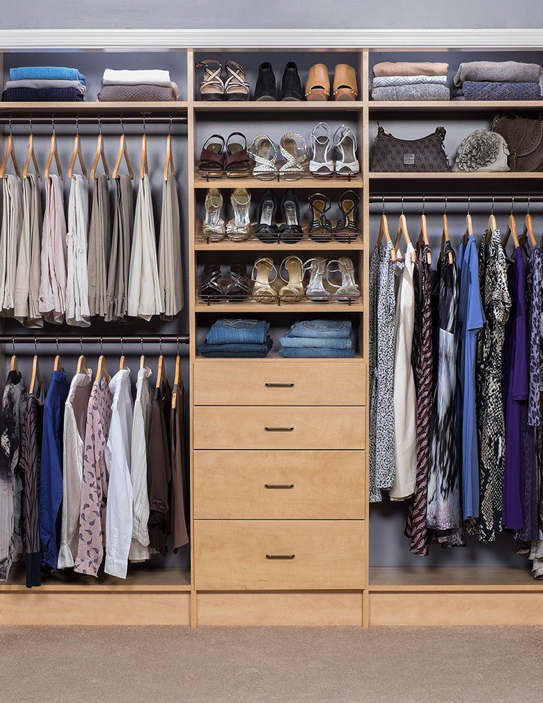 Reach-in Small Closets, Design and Installation