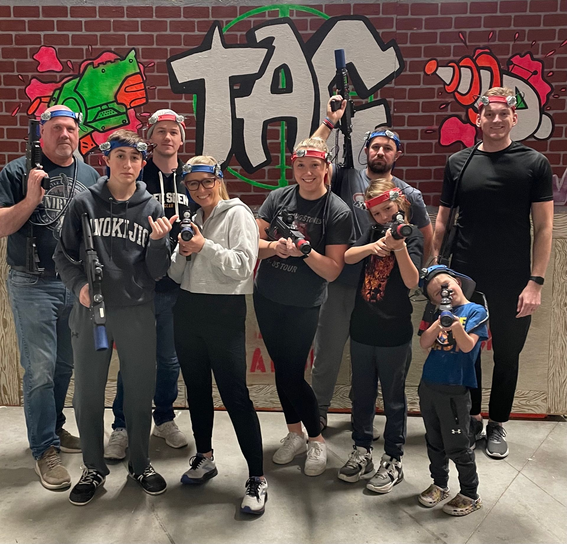 Tactical Laser Tag Birthday Bash