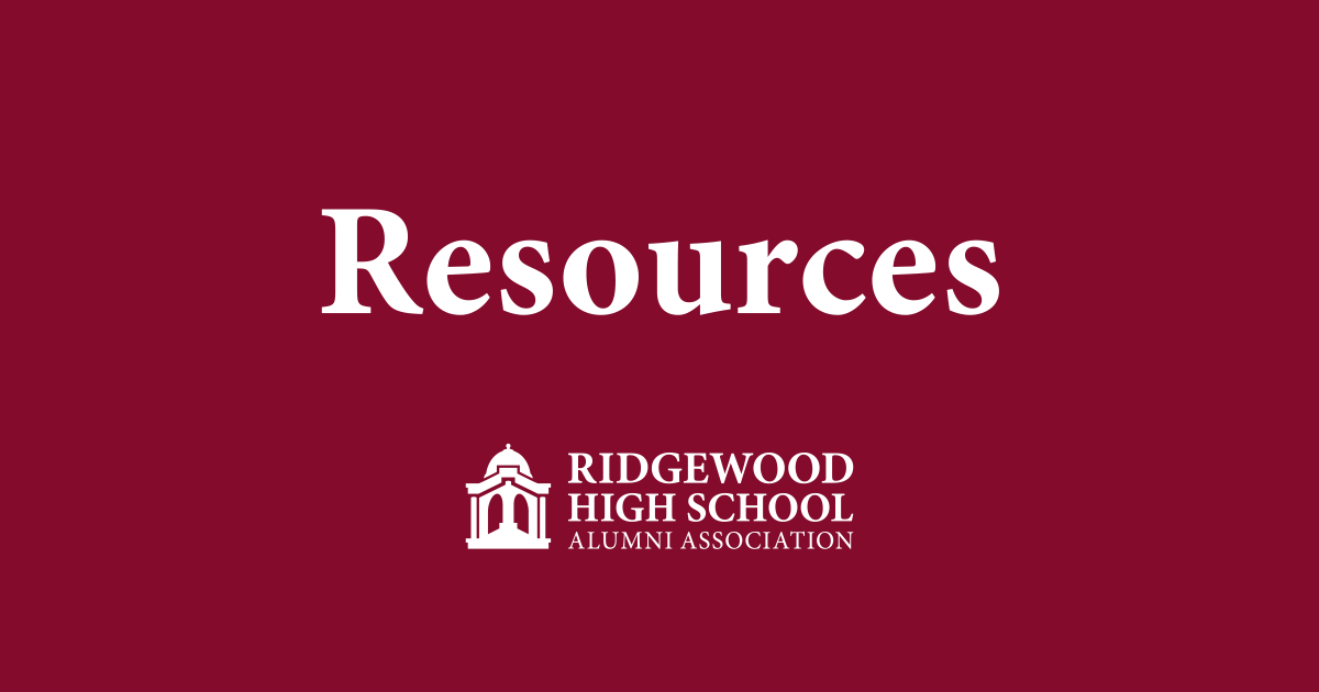 Resources | RHS Alumni Association