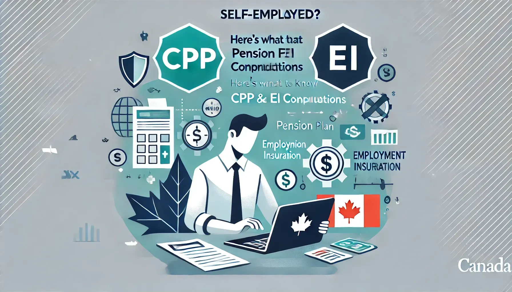Self-Employed? Here's What You Need to Know About CPP and EI Contributions