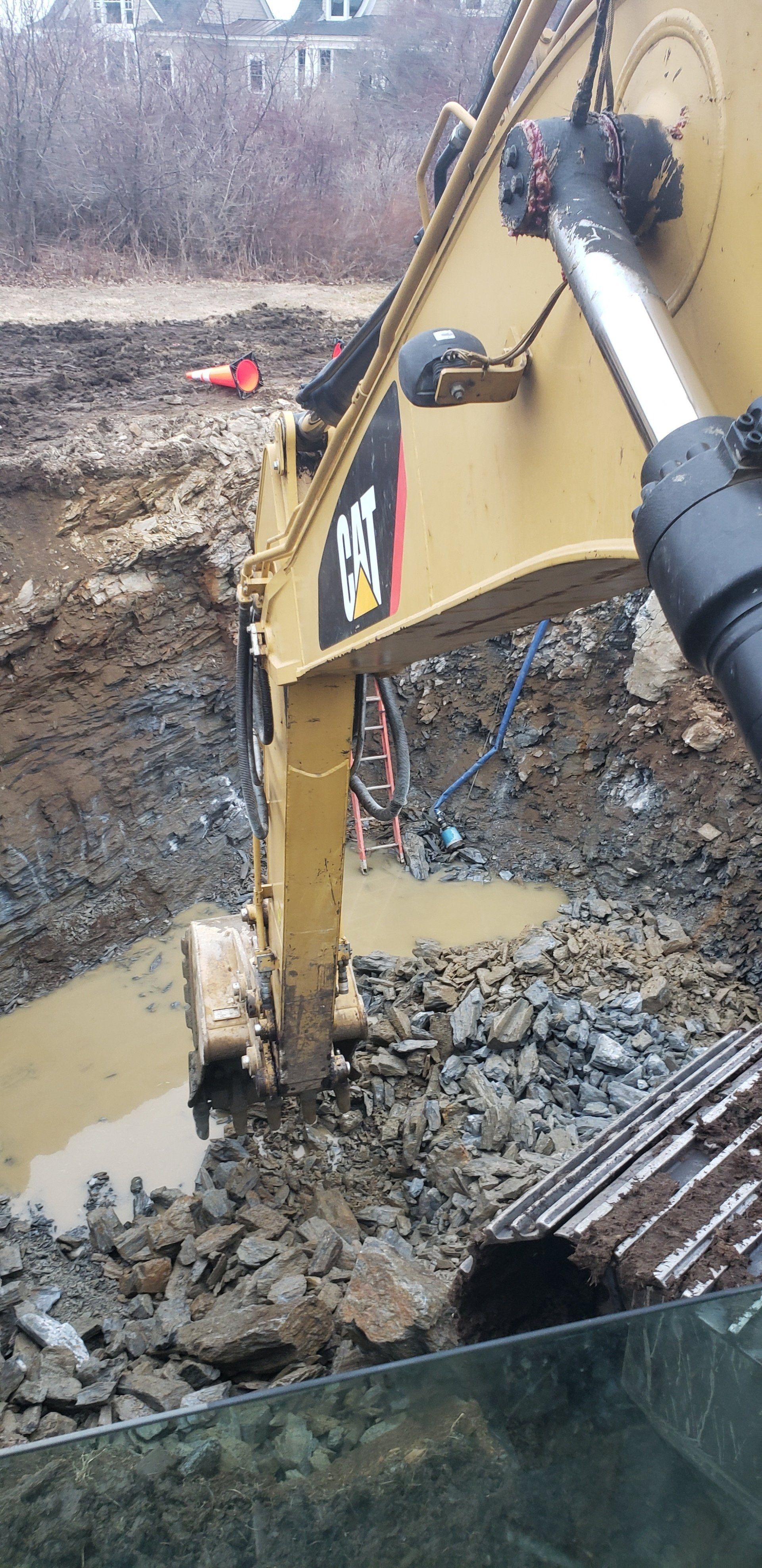 Ledge Removal - L.P. Murray & sons, INC.