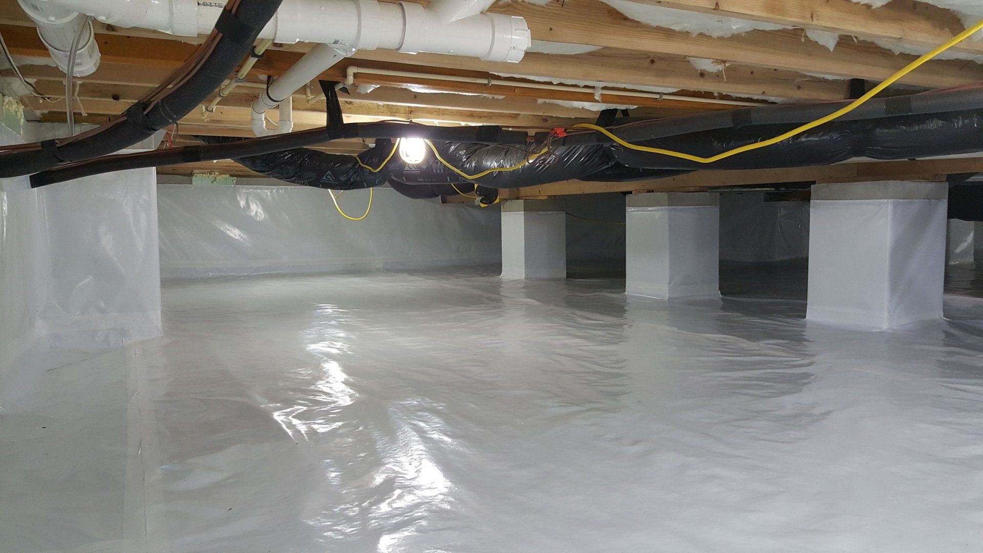 Crawl Space Encapsulation In Camden, SC - Attic and Crawl Space Solutions