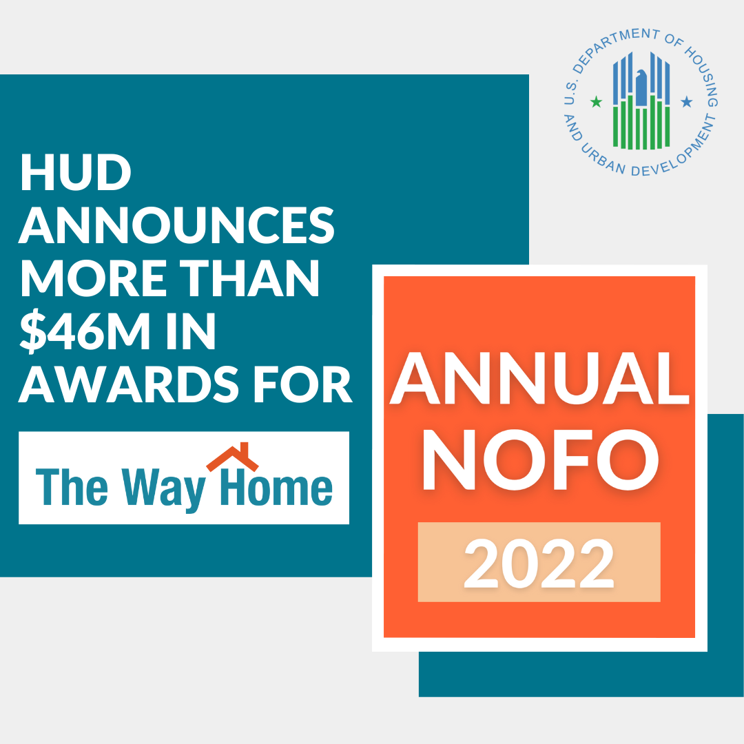 HUD announces $46 million in annual funding for partners of The Way Home