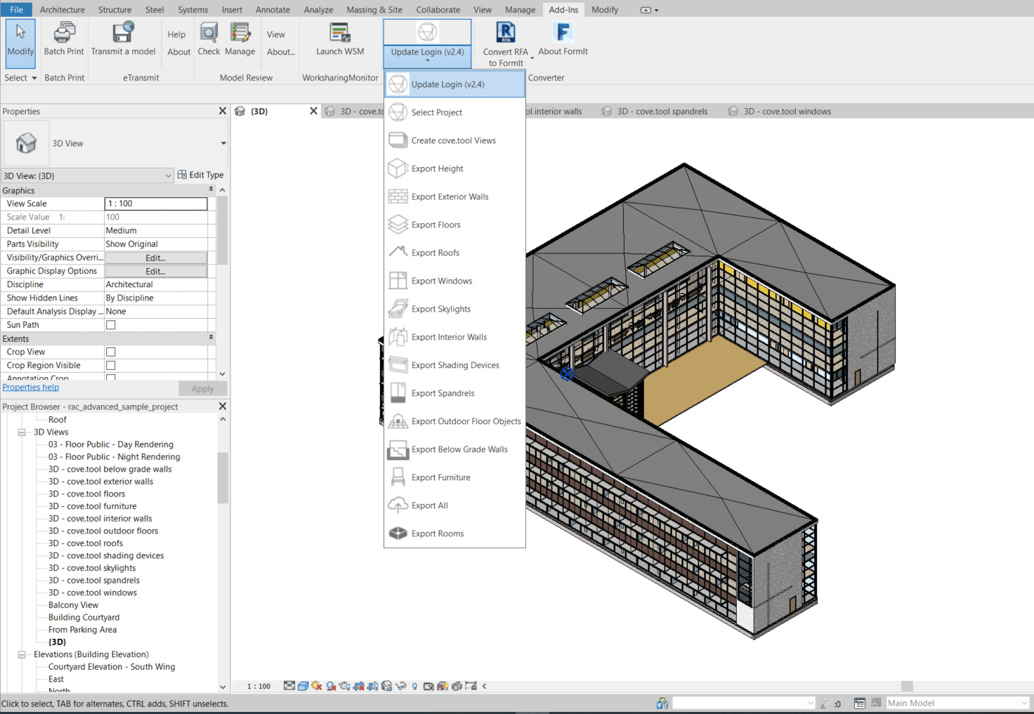 Revit Plugin