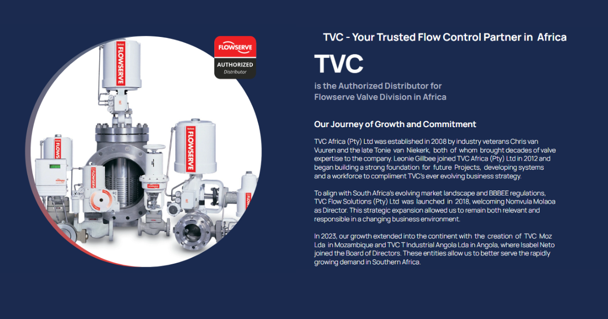 Valve Distributor | TVC Africa | Africa