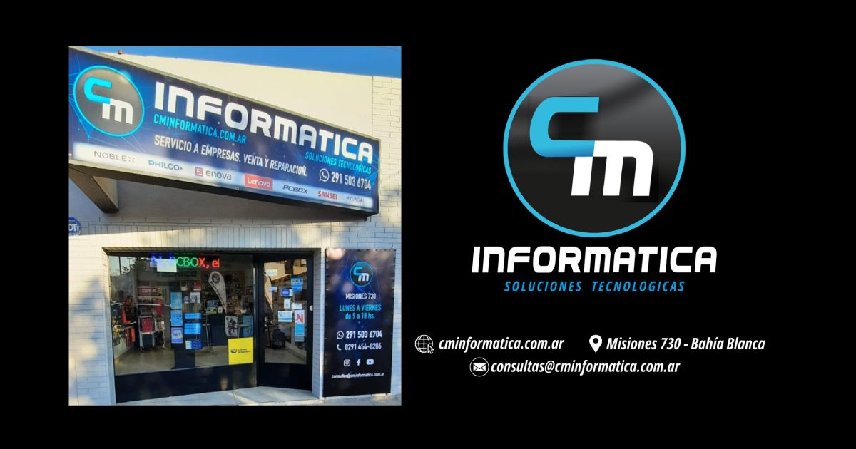 Servicios IT | CM Informática en Bahía Blanca, Arg.