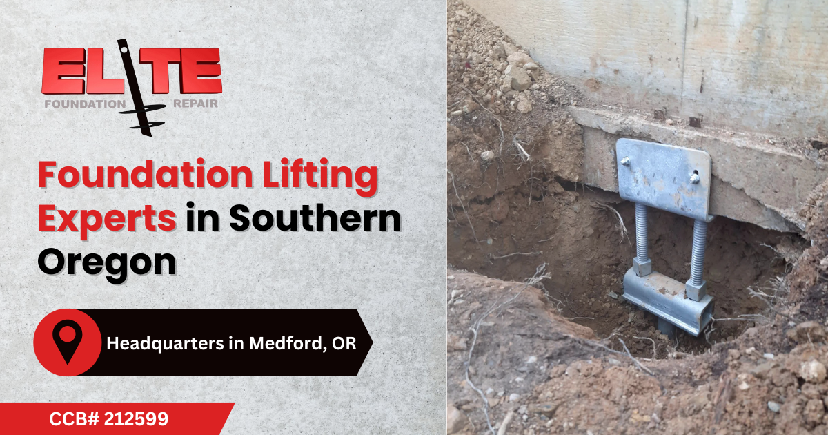 Foundation Lifting Services in Southern Oregon | Elite Foundation Repair