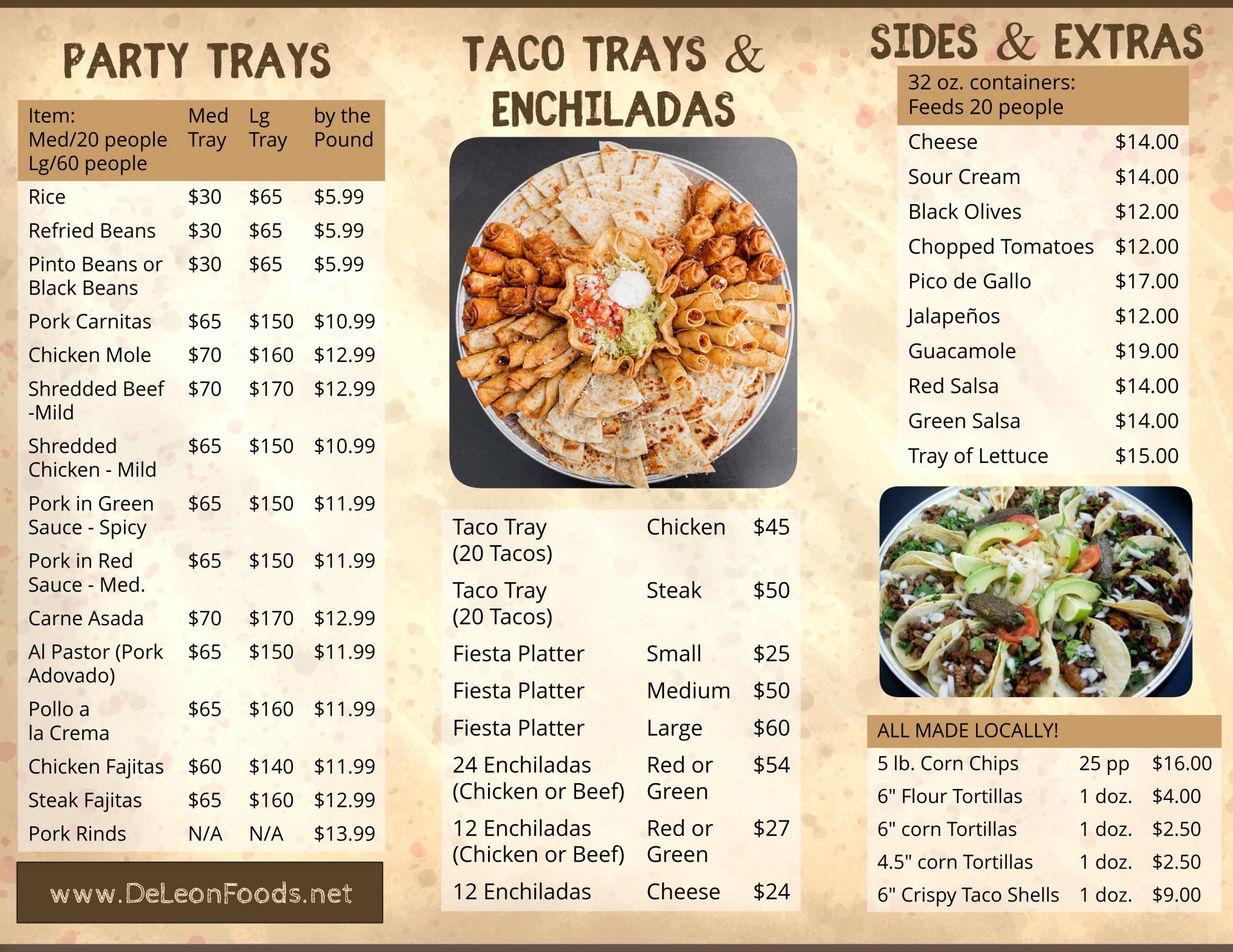 De Leon Foods | Catering | Spokane, Wa