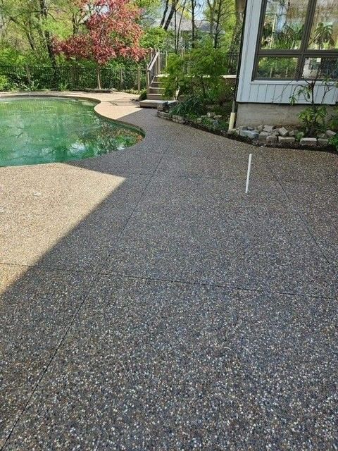 Exposed Aggregate Pool Deck Kirkwood, MO Exposed Aggregate Pool Deck Kirkwood, MO