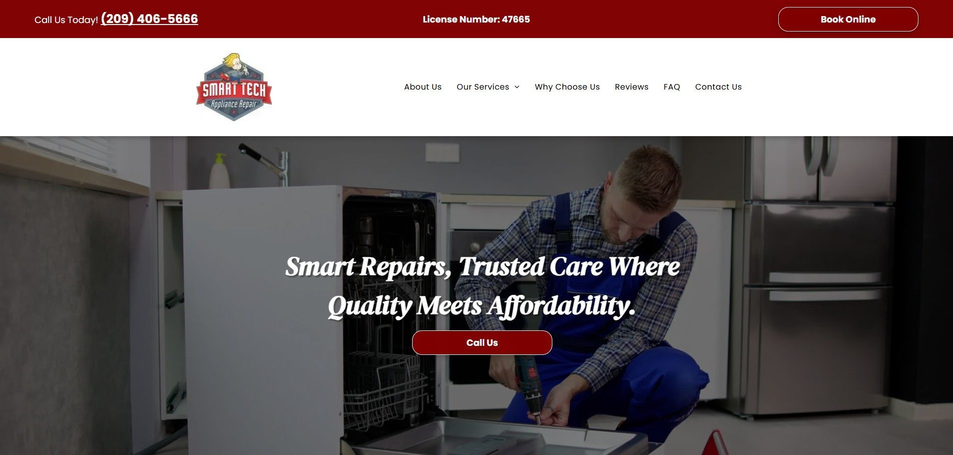 Appliance Repair Services - Red Bluff, CA - Smart Tech