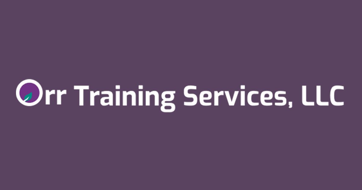 Training & Consultation | ORR Training Services LLC
