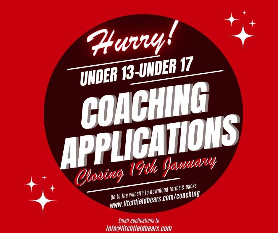 Bears Coaching Applications