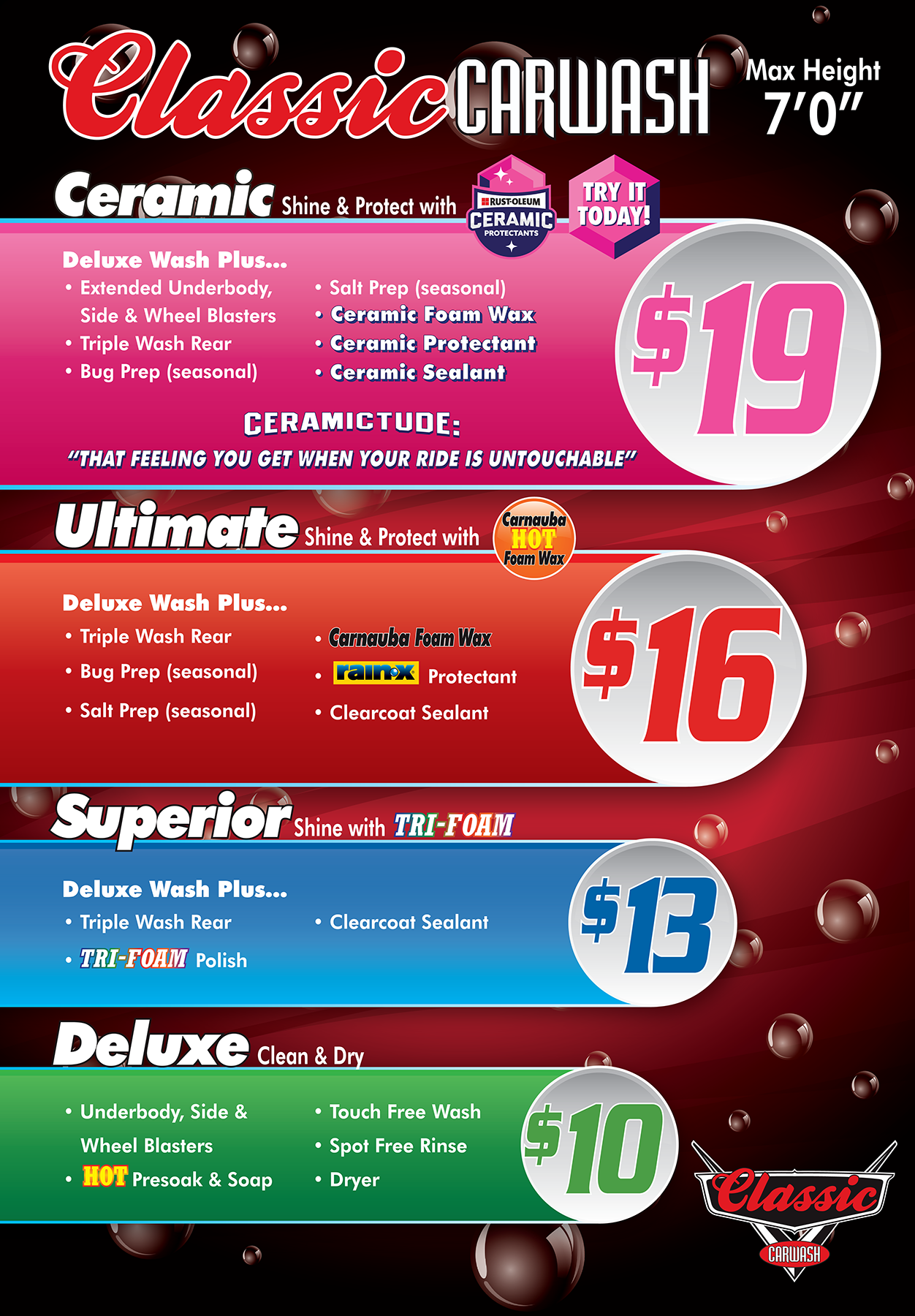 Automatic Carwash Open 24/7| Classic Carwash | Leavenworth, KS